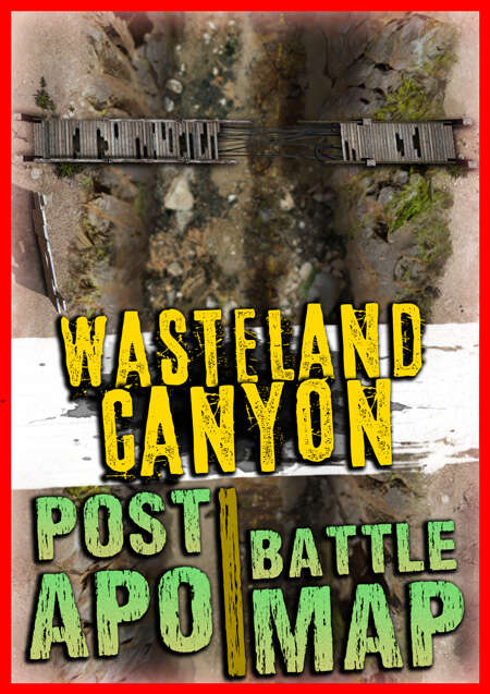 Wasteland Canyon battle map Desert ☢️ ambush star wars battlemap ...