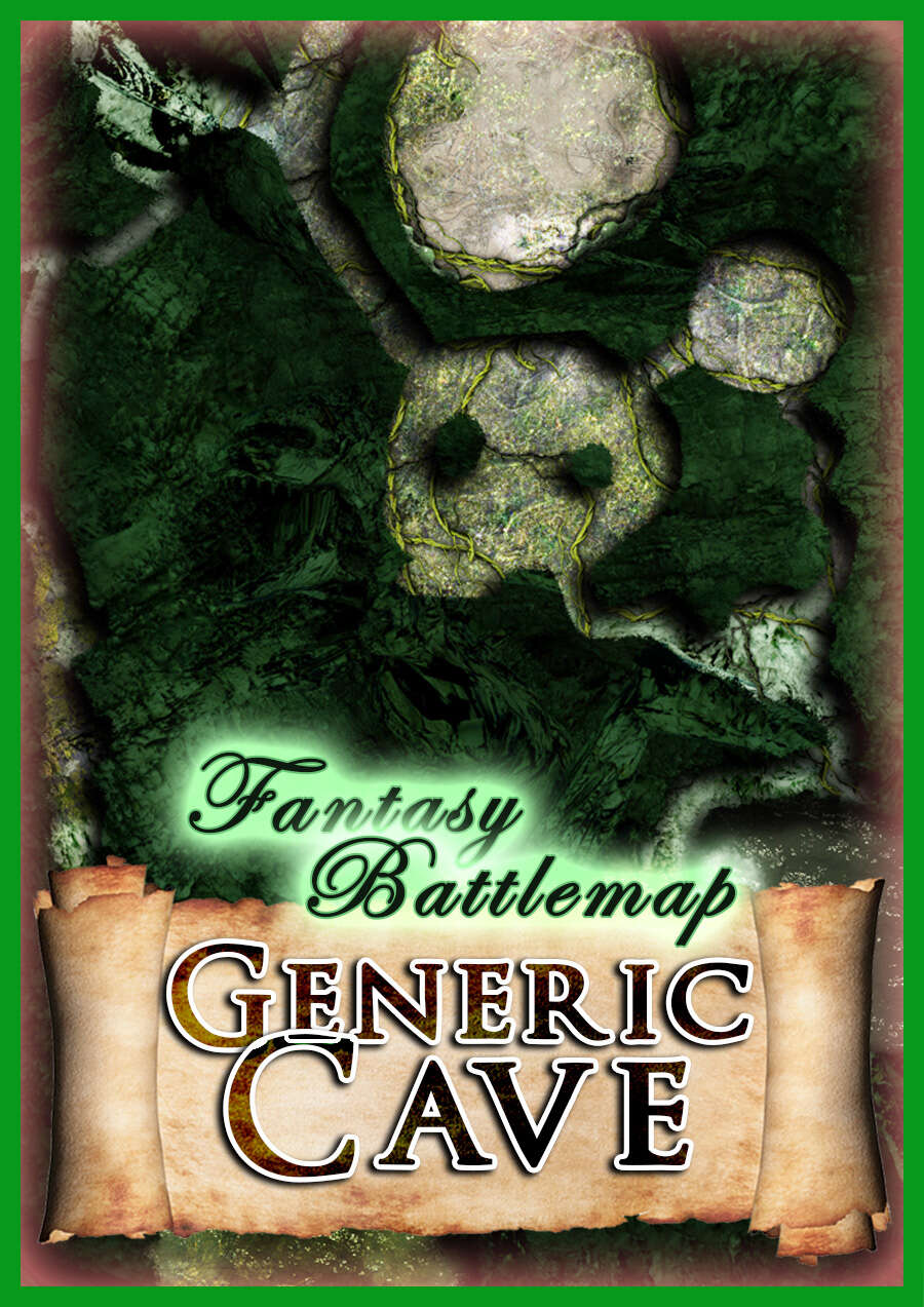 Dark Cave Battlemap tunnel ☣️ infected dnd catacomb map - Amatsu ...