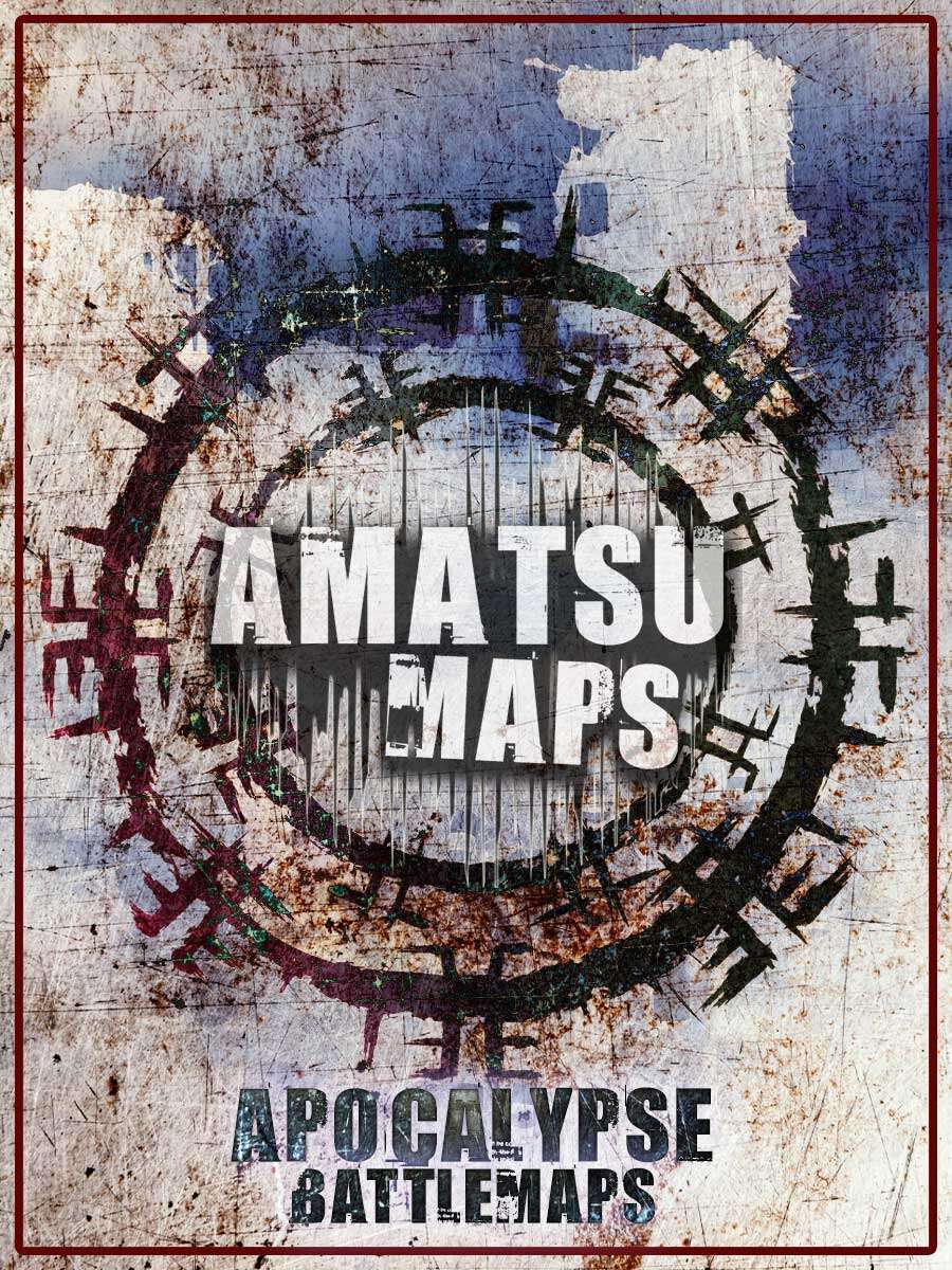 Post Apocalypse Battle Maps ☢️ End of the World Sci Fi vtt bundle ...