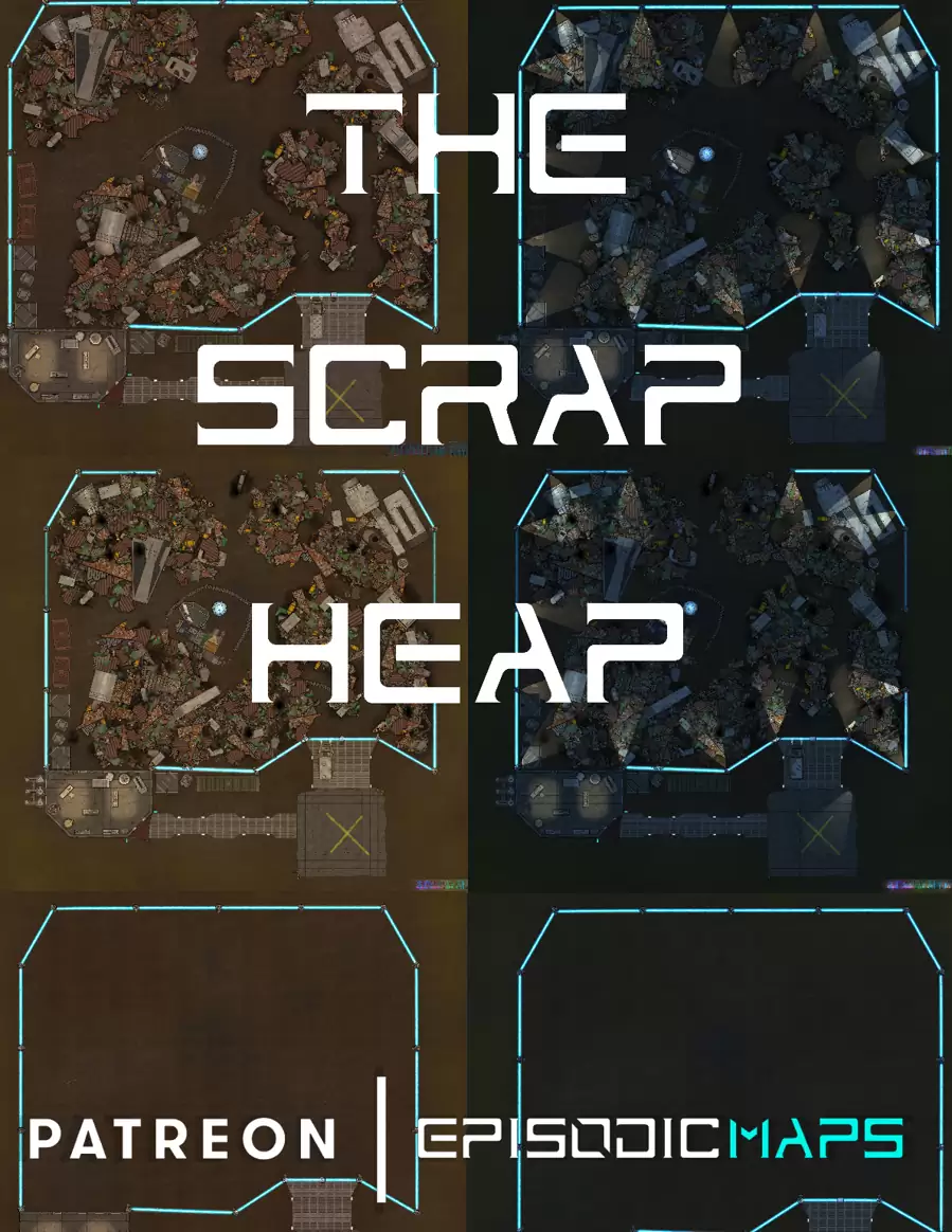 EpisodicMaps: The Scrap Heap - EpisodicMaps | DriveThruRPG