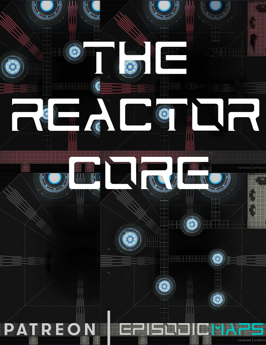 EpisodicMaps: The Reactor Core - EpisodicMaps | DriveThruRPG