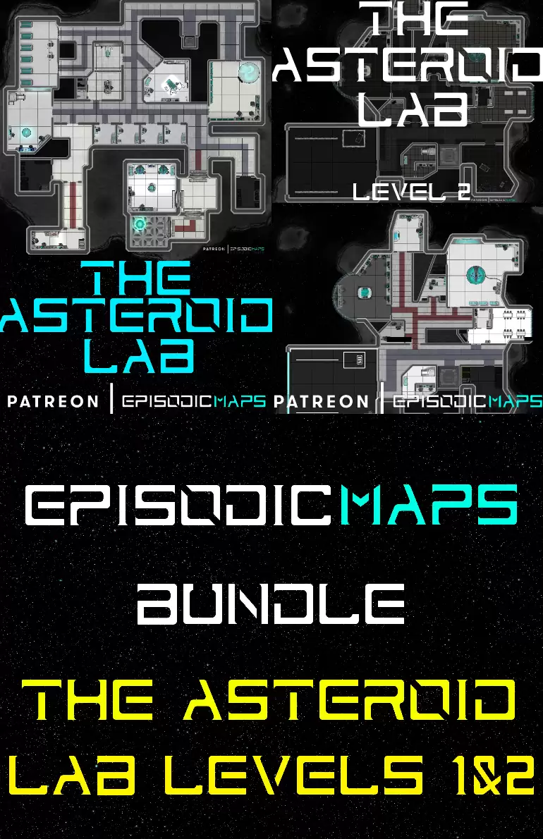 EpisodicMaps: Asteroid Lab Levels 1 and 2 [BUNDLE] - EpisodicMaps ...