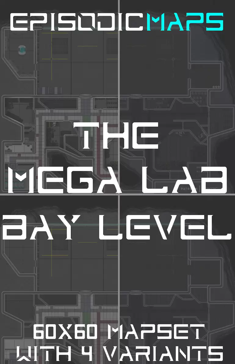 EpisodicMaps: Mega Lab Bay Level - EpisodicMaps | DriveThruRPG