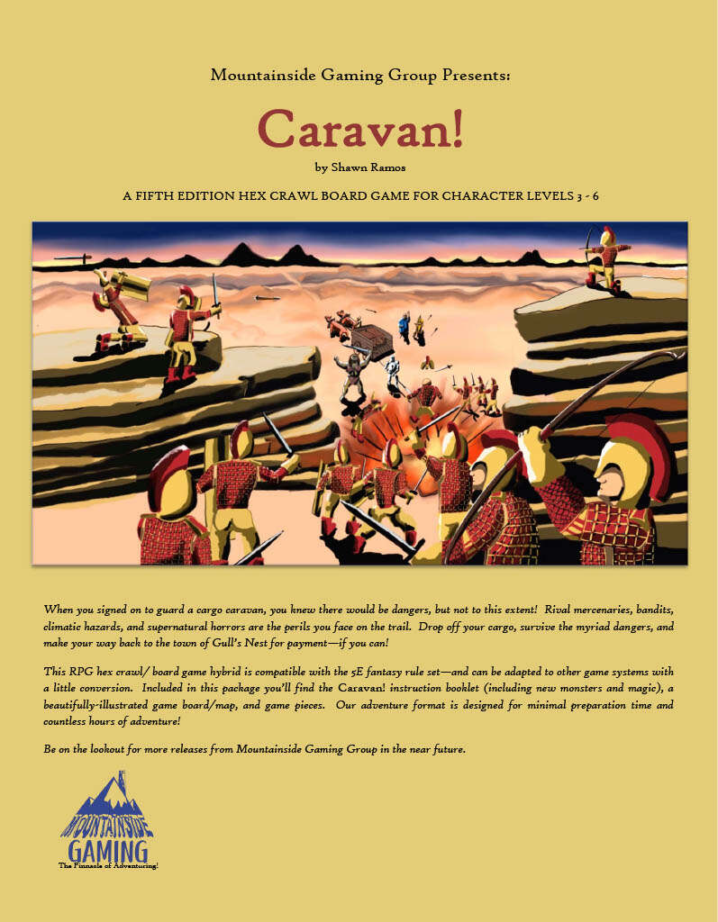 Caravan! - Mountainside Gaming Group | DriveThruRPG
