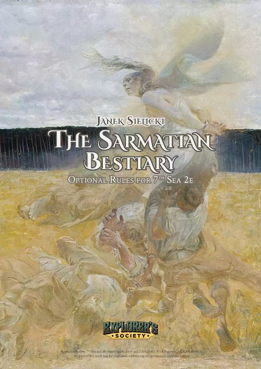 The Sarmatian Bestiary - Chaosium | Janek Sielicki | Explorer's Society ...