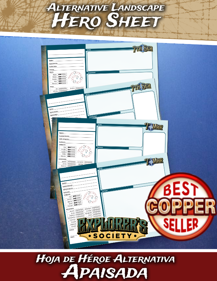 Alternative Landscape Hero Sheet - Chaosium | Explorer's Society ...