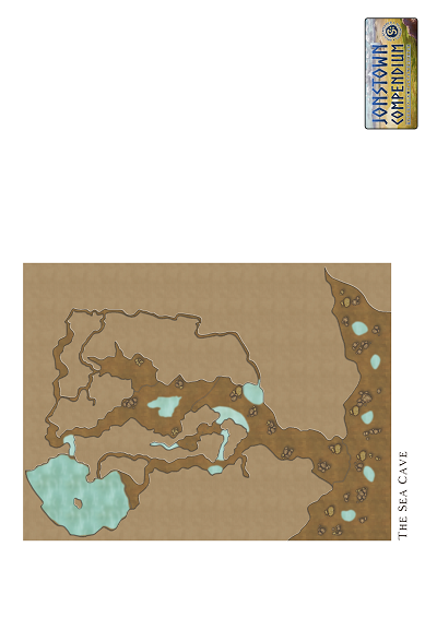 Map of The Sea Cave - Chaosium | Rivendell Maps | Jonstown Compendium ...