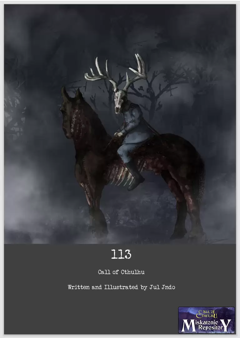 113 - Call of Cthulhu - Chaosium | Miskatonic Repository | DriveThruRPG