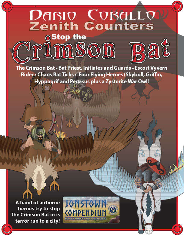The Crimson Bat Battle - Chaosium | Jonstown Compendium | Dario Corallo | DriveThruRPG