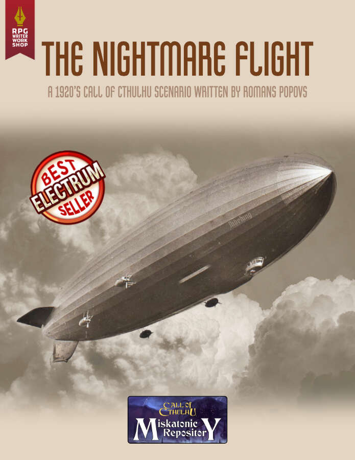 The Nightmare Flight - Chaosium | Miskatonic Repository | DriveThruRPG