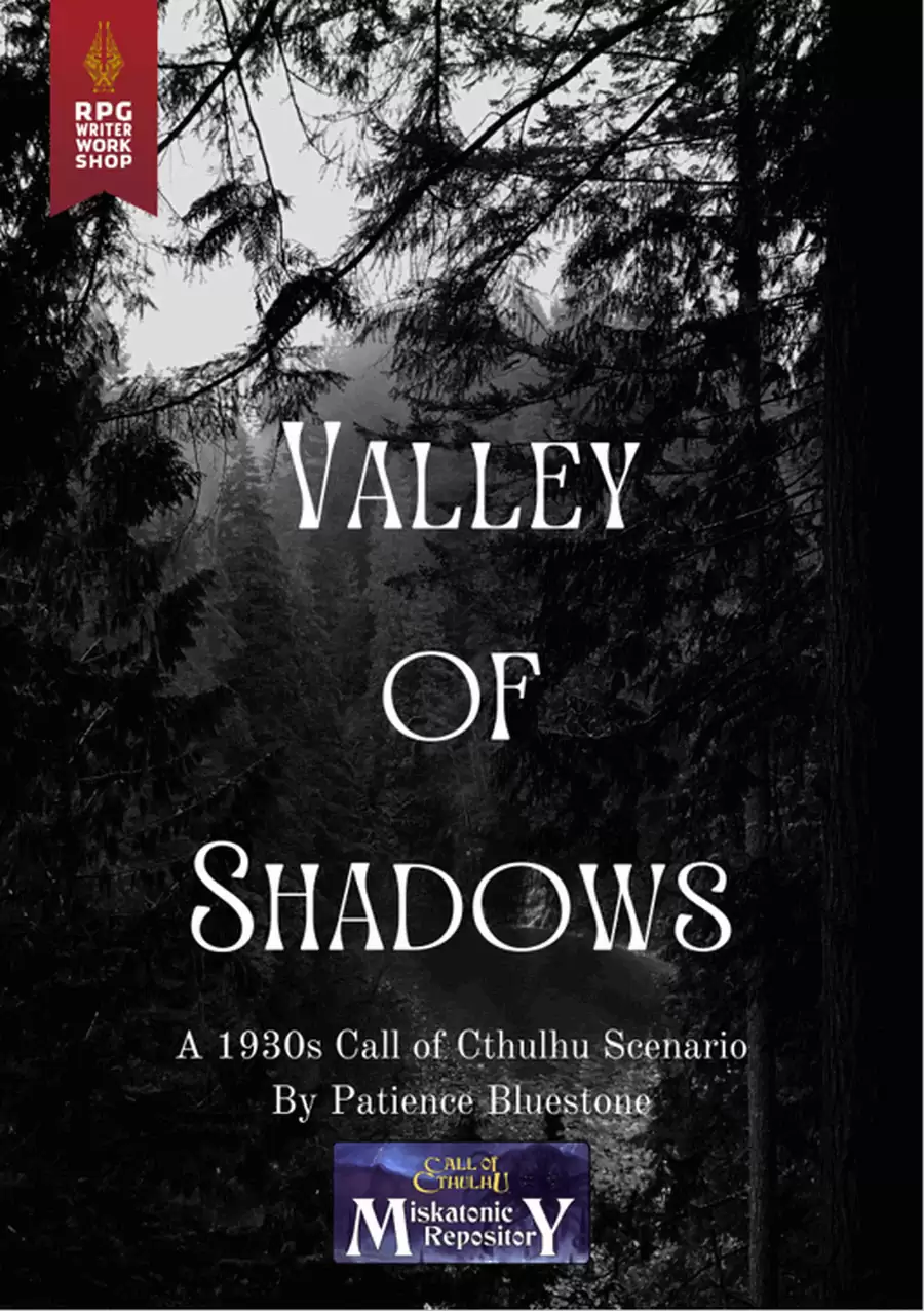 Valley of Shadows - Chaosium | Miskatonic Repository | DriveThruRPG