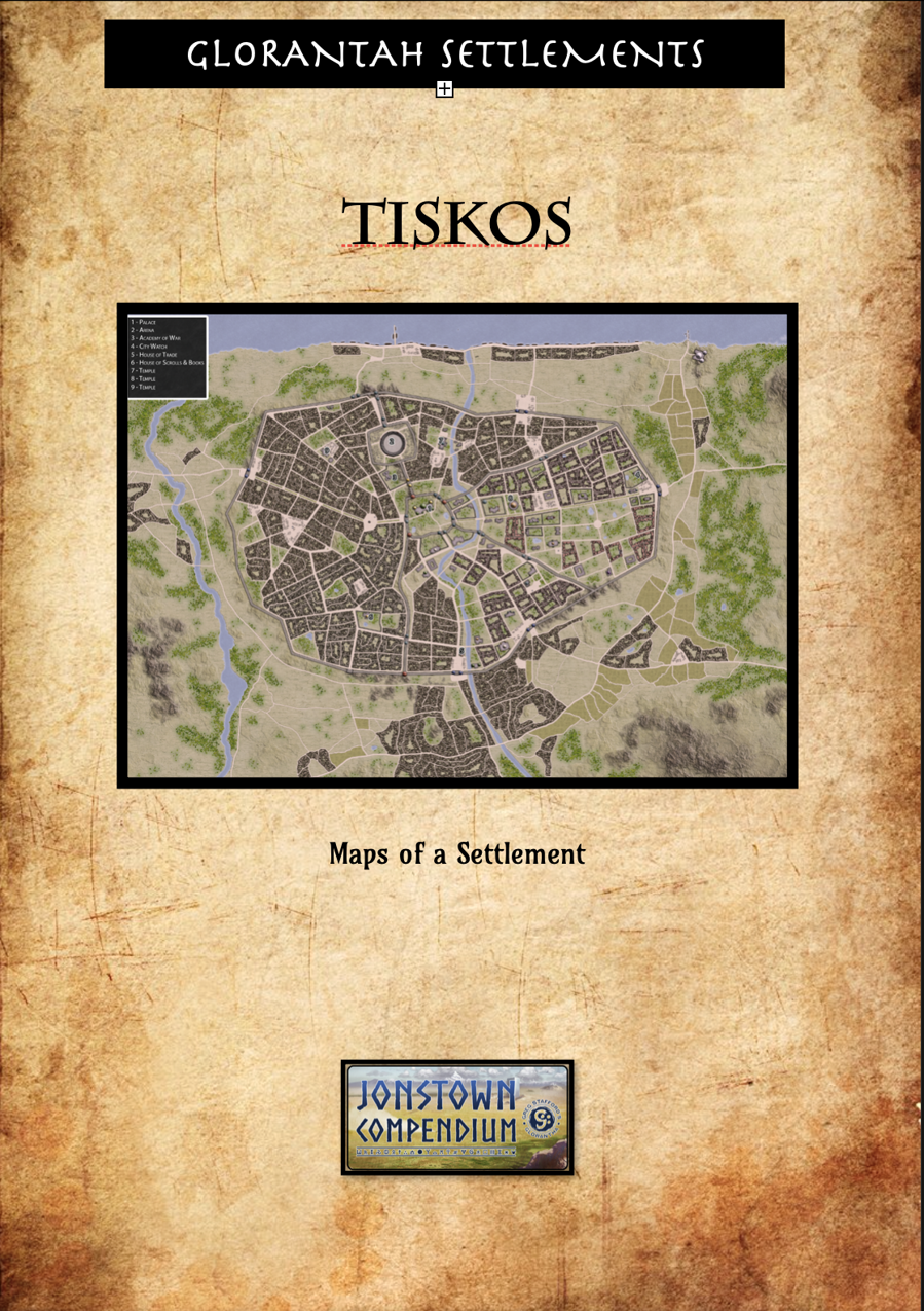 Glorantha Settlement 3 - Chaosium | Jonstown Compendium | mikaemansen | DriveThruRPG