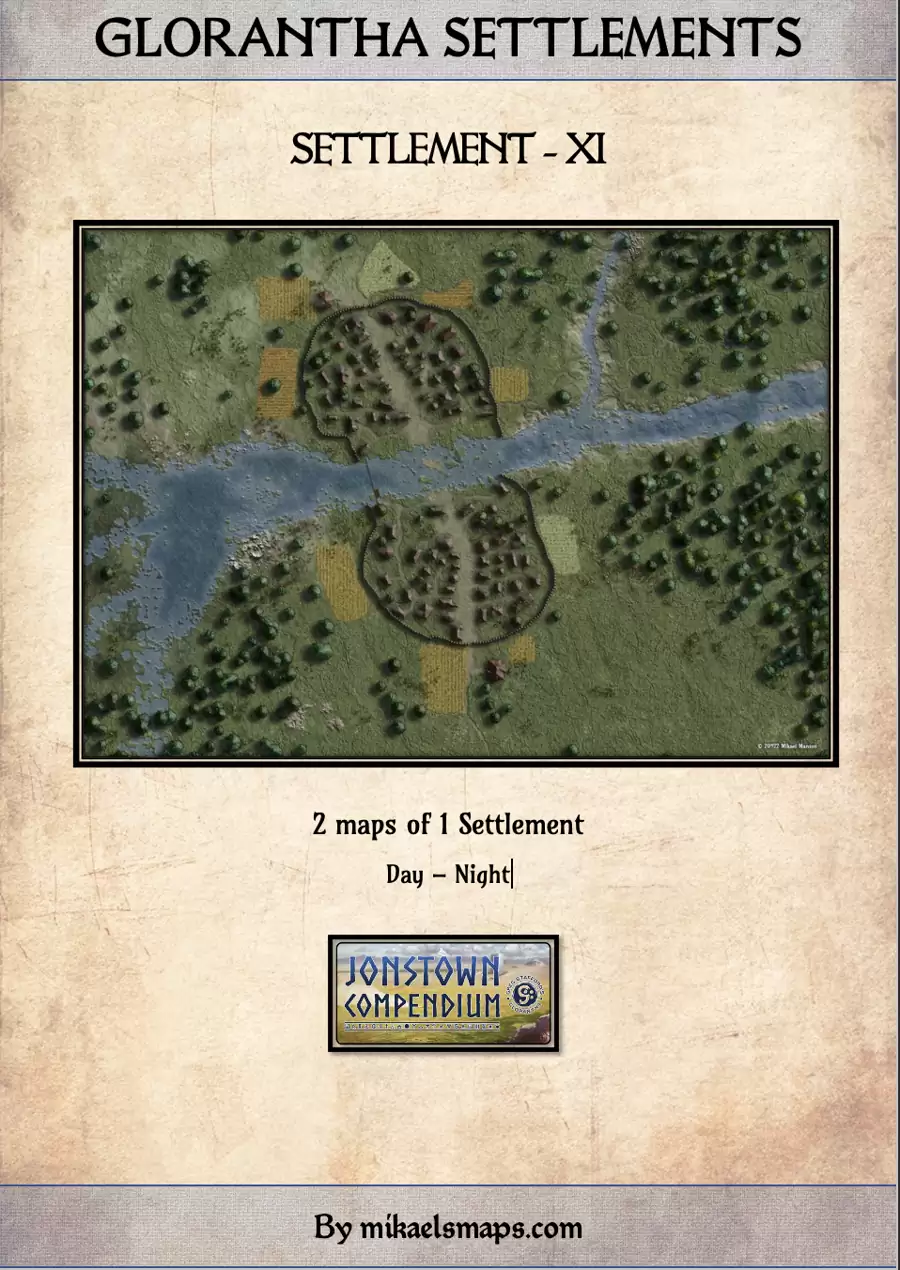 Glorantha Settlement 11 - Chaosium | Jonstown Compendium | mikaemansen | DriveThruRPG