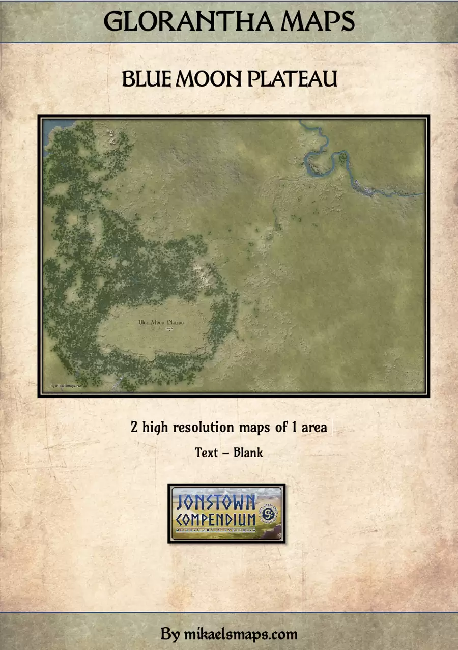 Blue Moon Plateau - Glorantha Area maps - Chaosium | Jonstown Compendium | mikaemansen ...