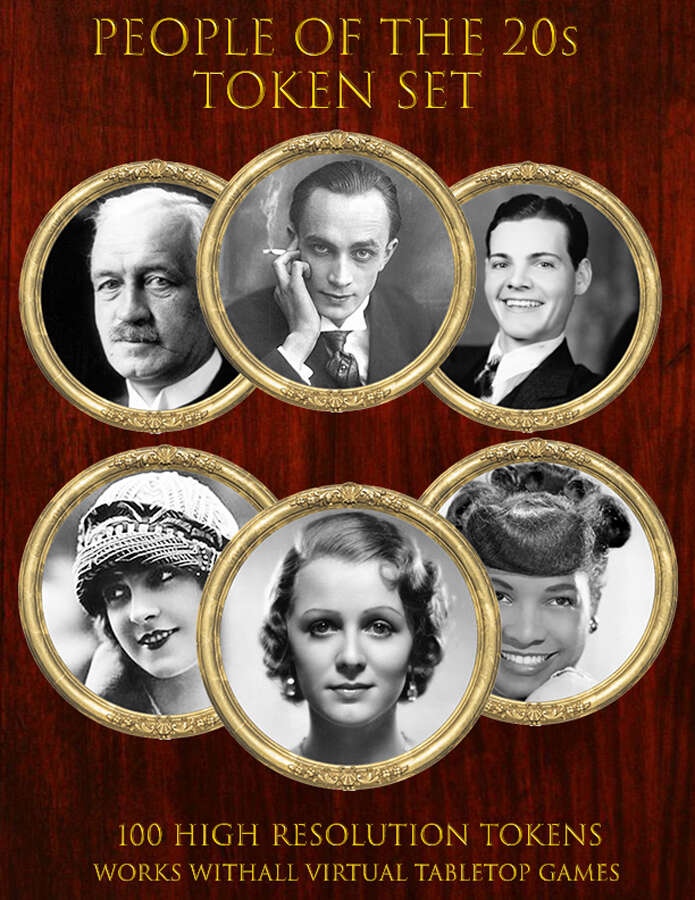 People of the '20s 100 VTT Tokens - Chaosium | Miskatonic Repository ...