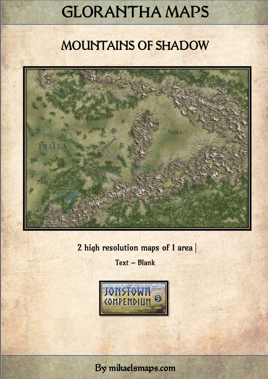 Mountains of Shadows - Glorantha area maps - Chaosium | Jonstown Compendium | mikaemansen ...
