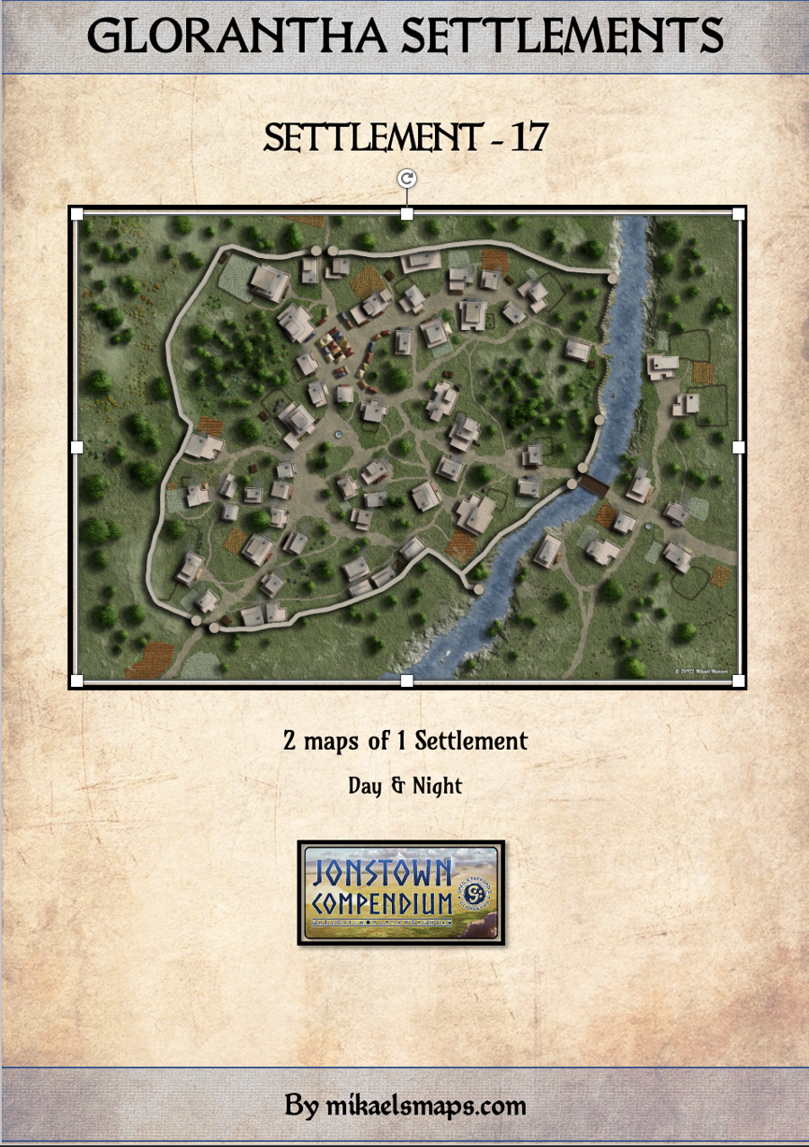 Glorantha Settlement 17 - Chaosium | Jonstown Compendium | mikaemansen | DriveThruRPG
