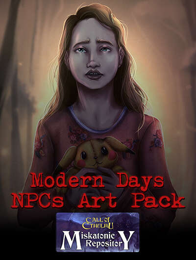 NPC Pack – Modern Days - Chaosium | Miskatonic Repository | DriveThruRPG