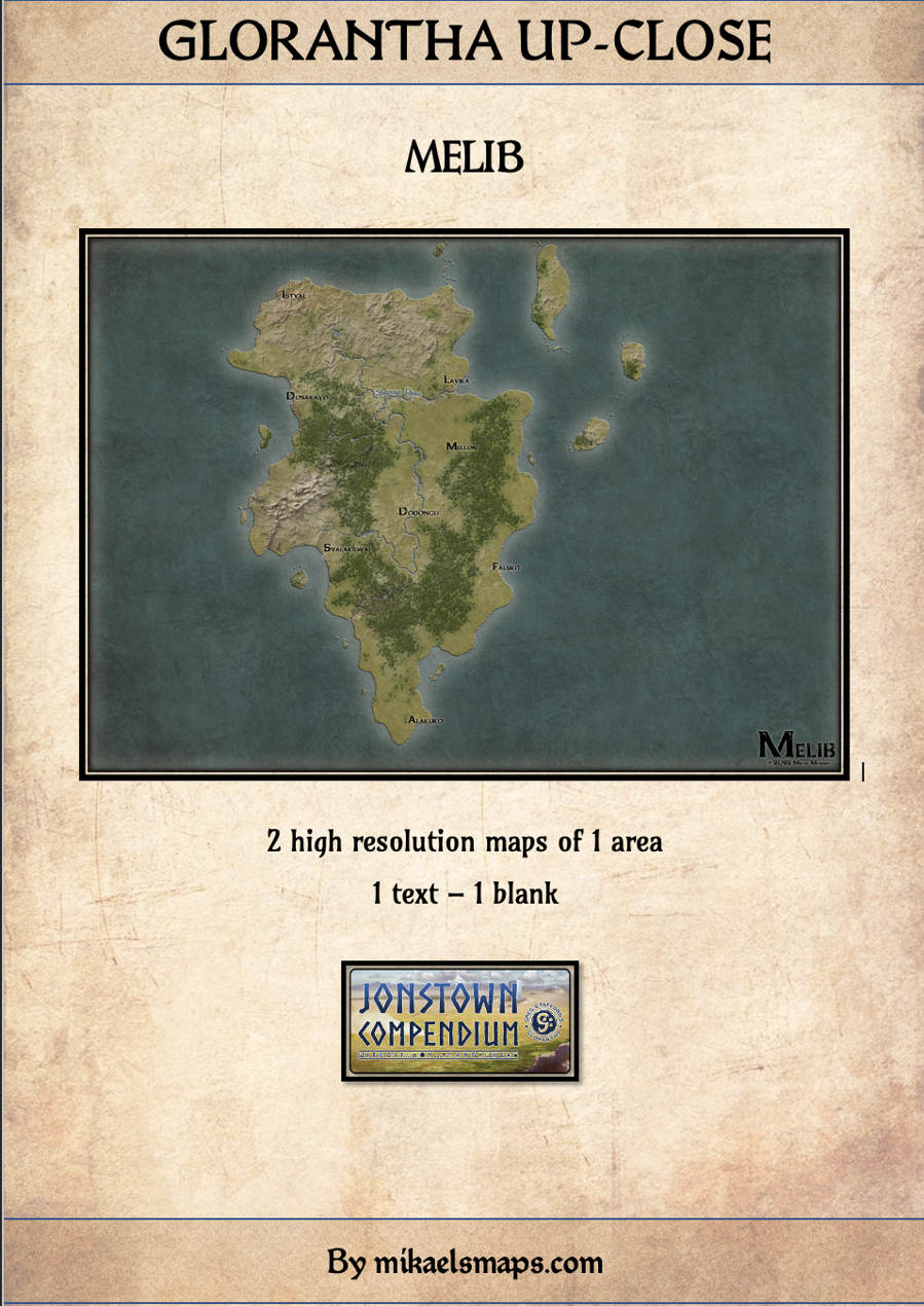 Melib - Glorantha Close up - Chaosium | Jonstown Compendium | mikaemansen | DriveThruRPG