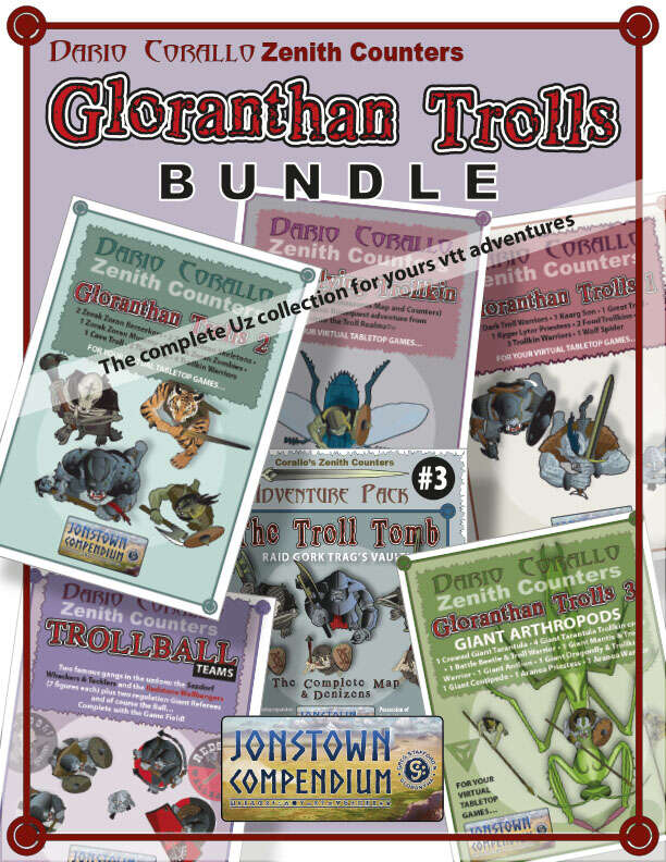 The Complete Trolls - Zenith Counters (Troll Bundle) - Chaosium ...