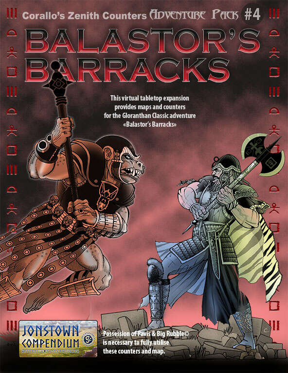 Zenith Counters Adventure Pack #4: Balastor's Barracks - Chaosium ...