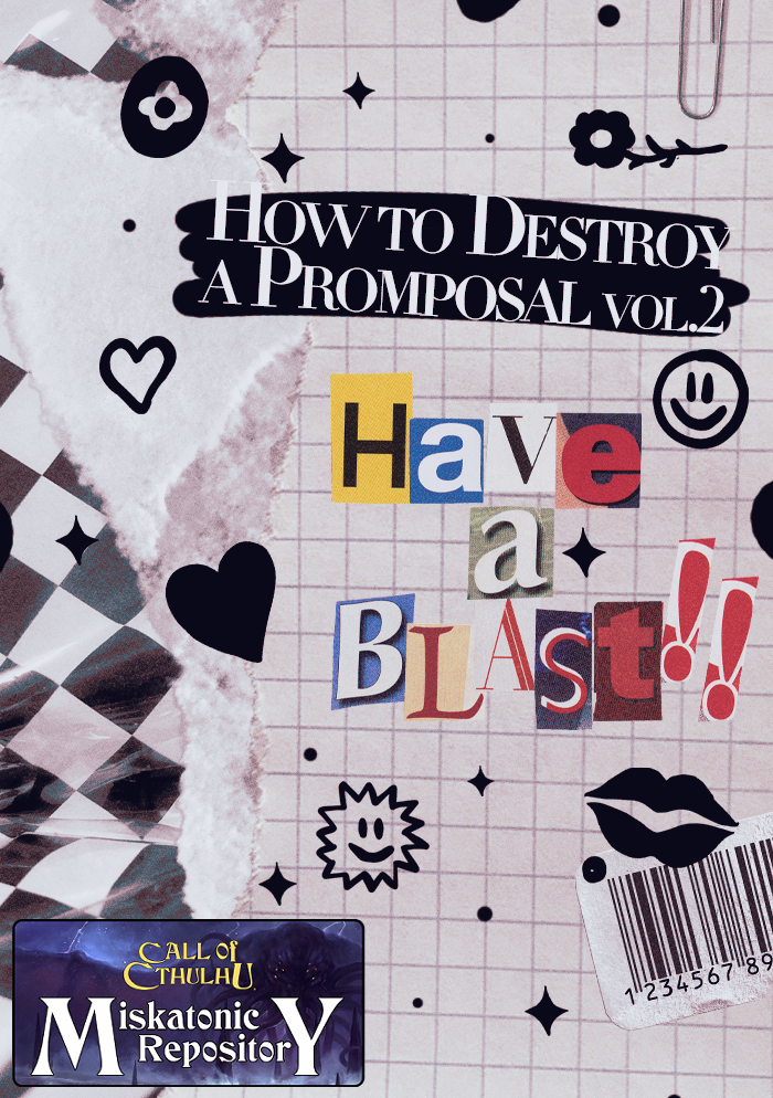 [Korean] How to Destroy a Promposal vol. 2 HAVE A BLAST!! - Chaosium ...