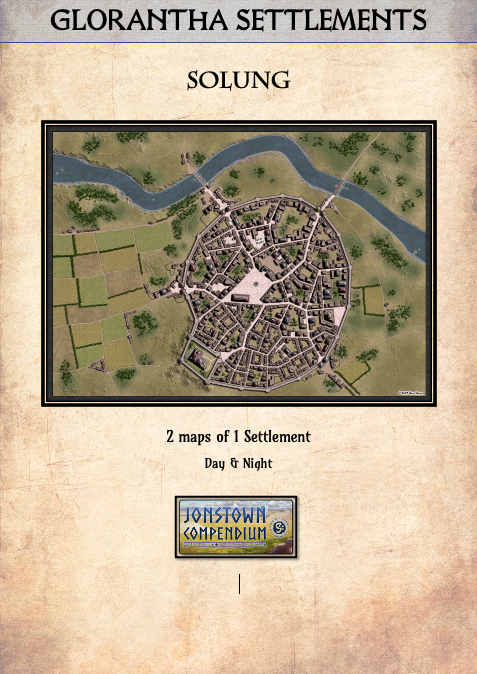 Glorantha settlement - 22 - SOLUNG - Chaosium | Jonstown Compendium | mikaemansen | DriveThruRPG
