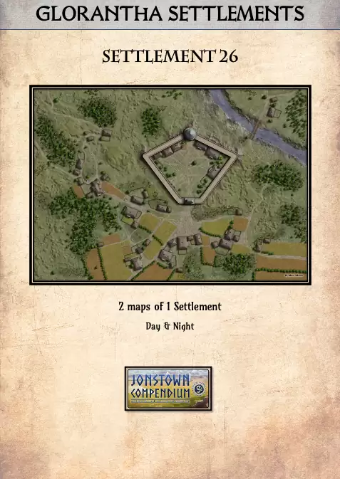 Glorantha Settlement 26 - Chaosium | Jonstown Compendium | mikaemansen | DriveThruRPG