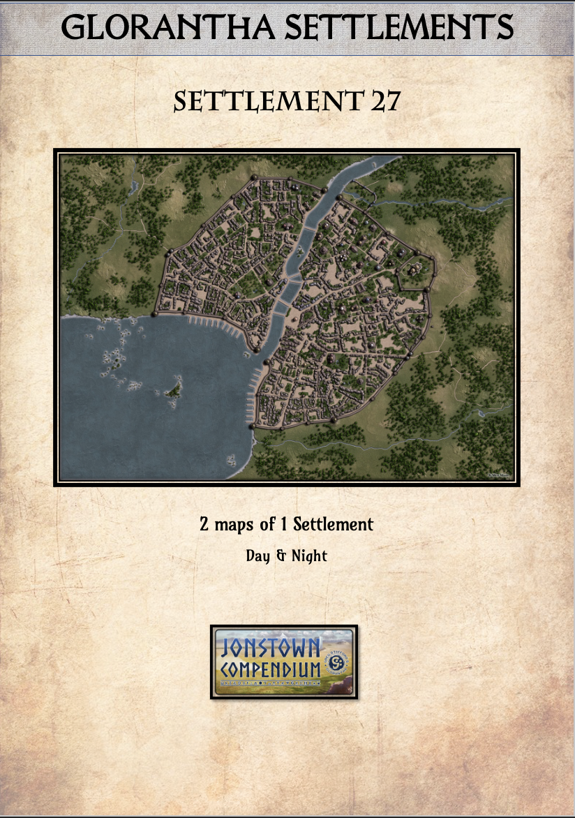 Glorantha Settlement 27 - Chaosium | Jonstown Compendium | mikaemansen | DriveThruRPG