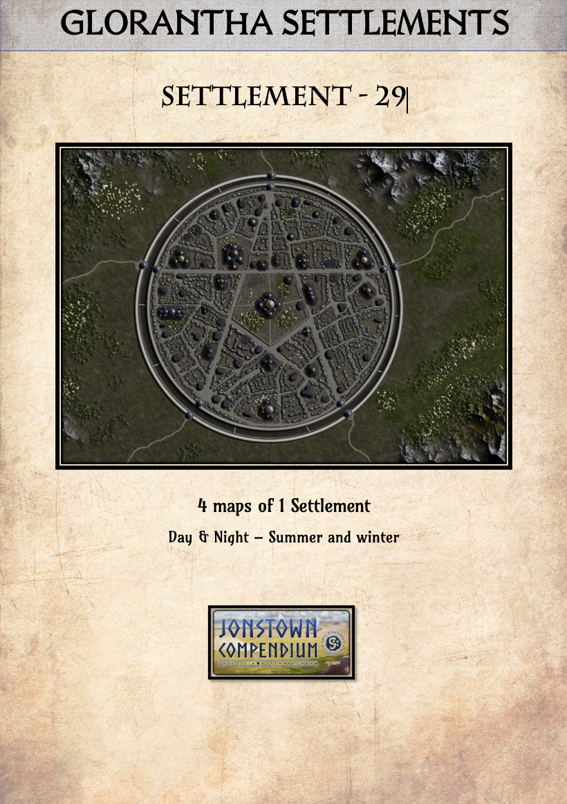 Glorantha settlement - 29 - Chaosium | Jonstown Compendium | mikaemansen | DriveThruRPG