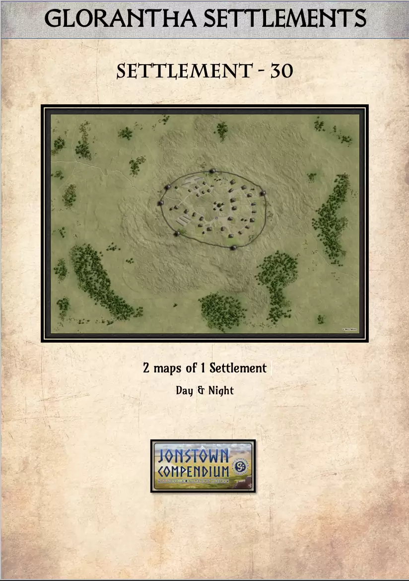 Hillhaven Village - Glorantha Settlement - Chaosium | Jonstown Compendium | mikaemansen ...