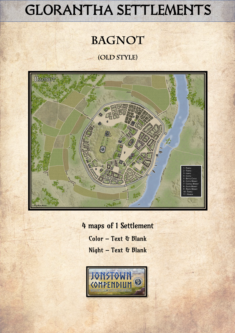 Bagnot - Glorantha Settlement - Chaosium | Jonstown Compendium | mikaemansen | DriveThruRPG