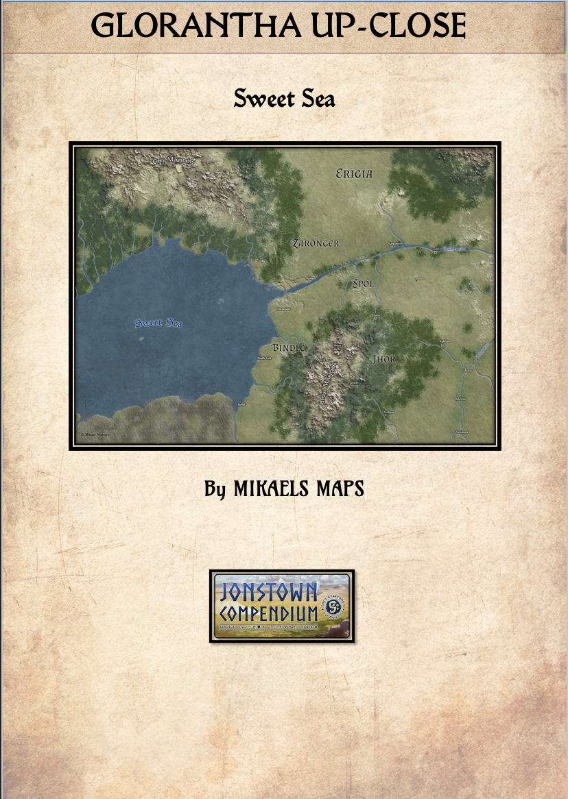 Sweet Sea - Glorantha close up - Chaosium | Jonstown Compendium | mikaemansen | DriveThruRPG