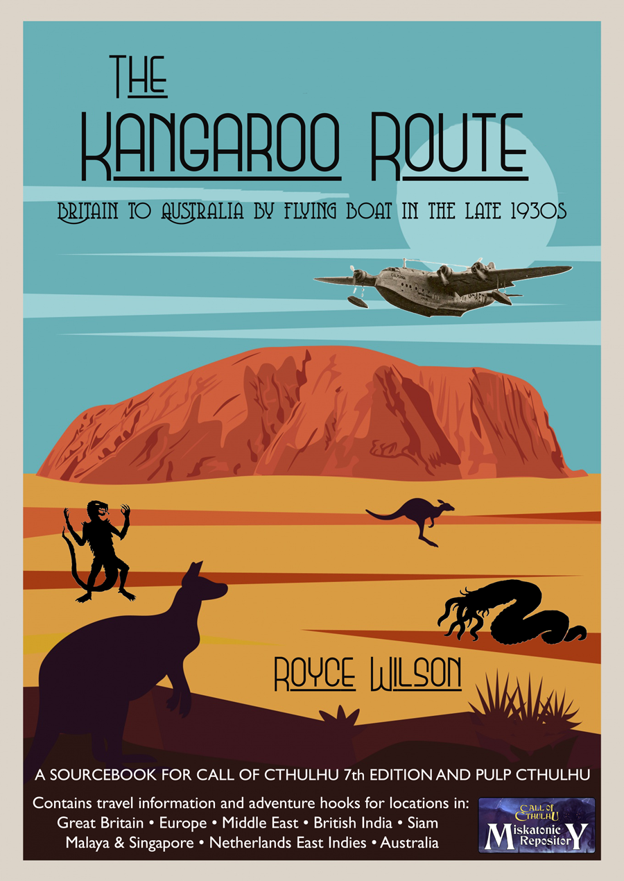 The Kangaroo Route - Chaosium | Miskatonic Repository | DriveThruRPG