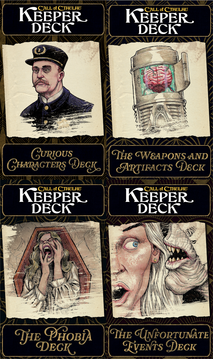 Call of Cthulhu: Keeper Decks - 2nd Edition - Chaosium | Call of ...