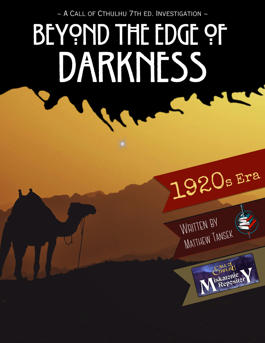 Beyond the Edge of Darkness - Chaosium | Miskatonic Repository ...