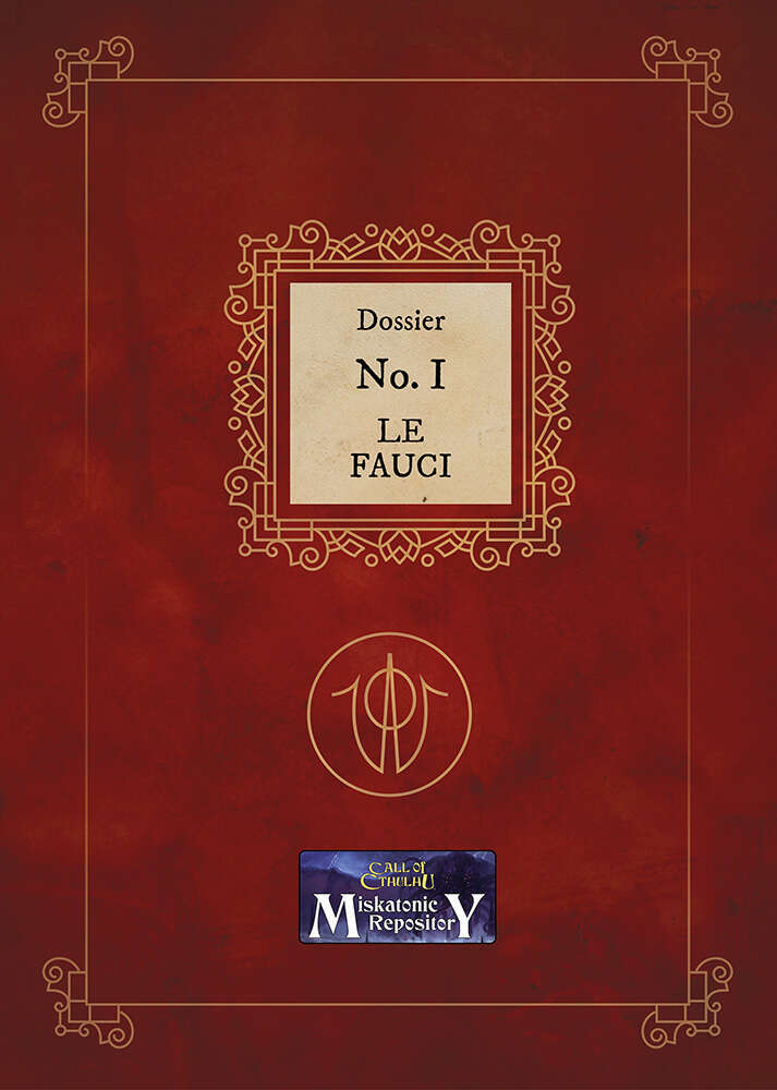 [Italian] Dossier No. 1 - Le Fauci - Chaosium | Miskatonic Repository ...