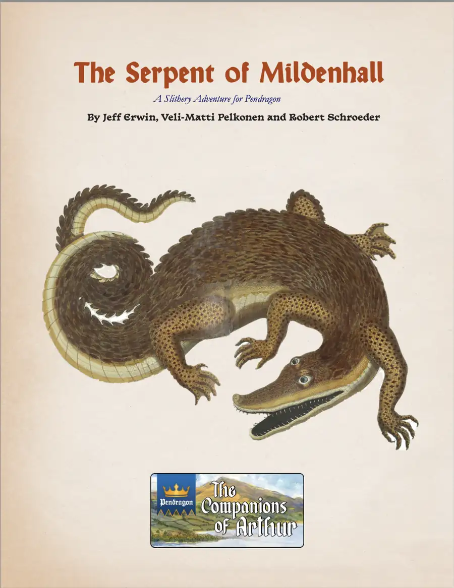 The Serpent of Mildenhall - Chaosium | Companions of Arthur | DriveThruRPG