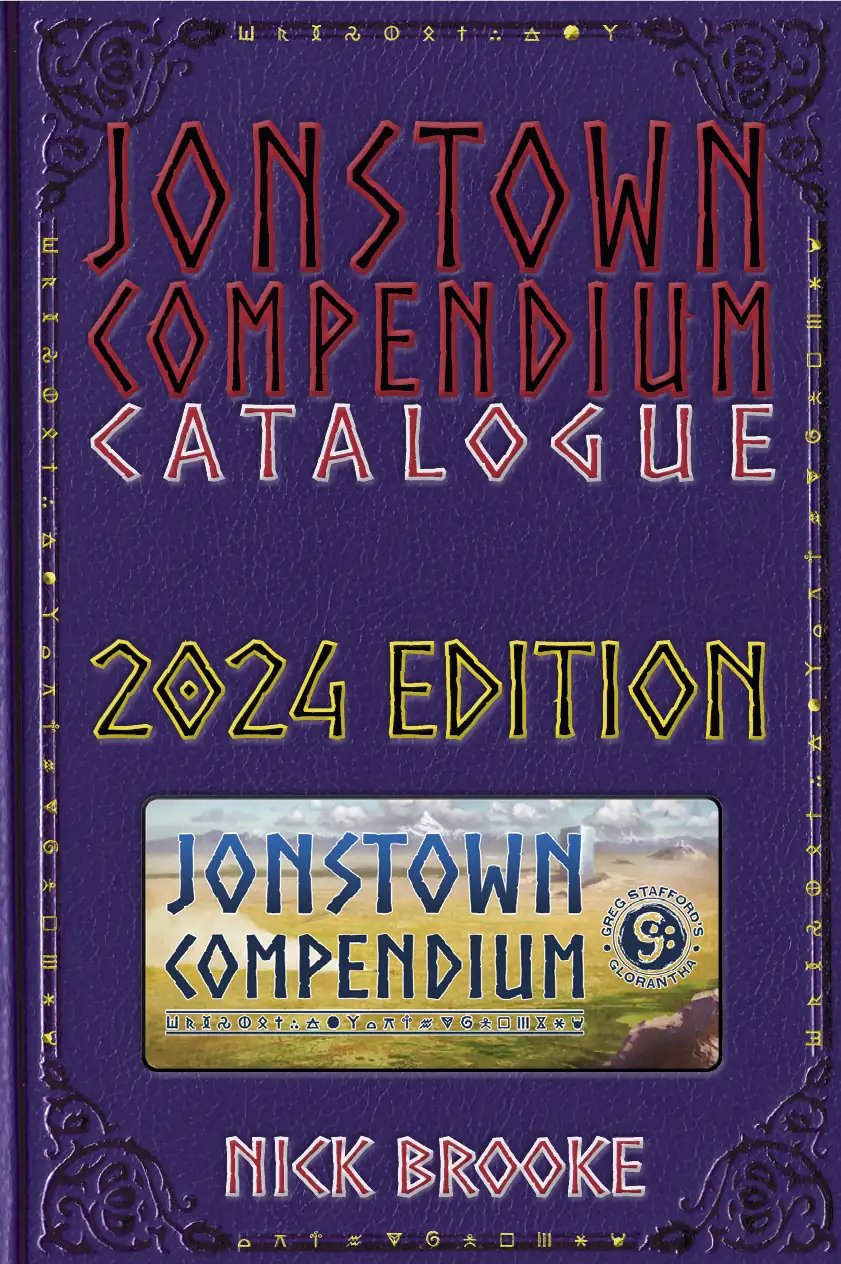 Jonstown Compendium Catalogue [2024] - Chaosium | Jonstown Compendium | DriveThruRPG