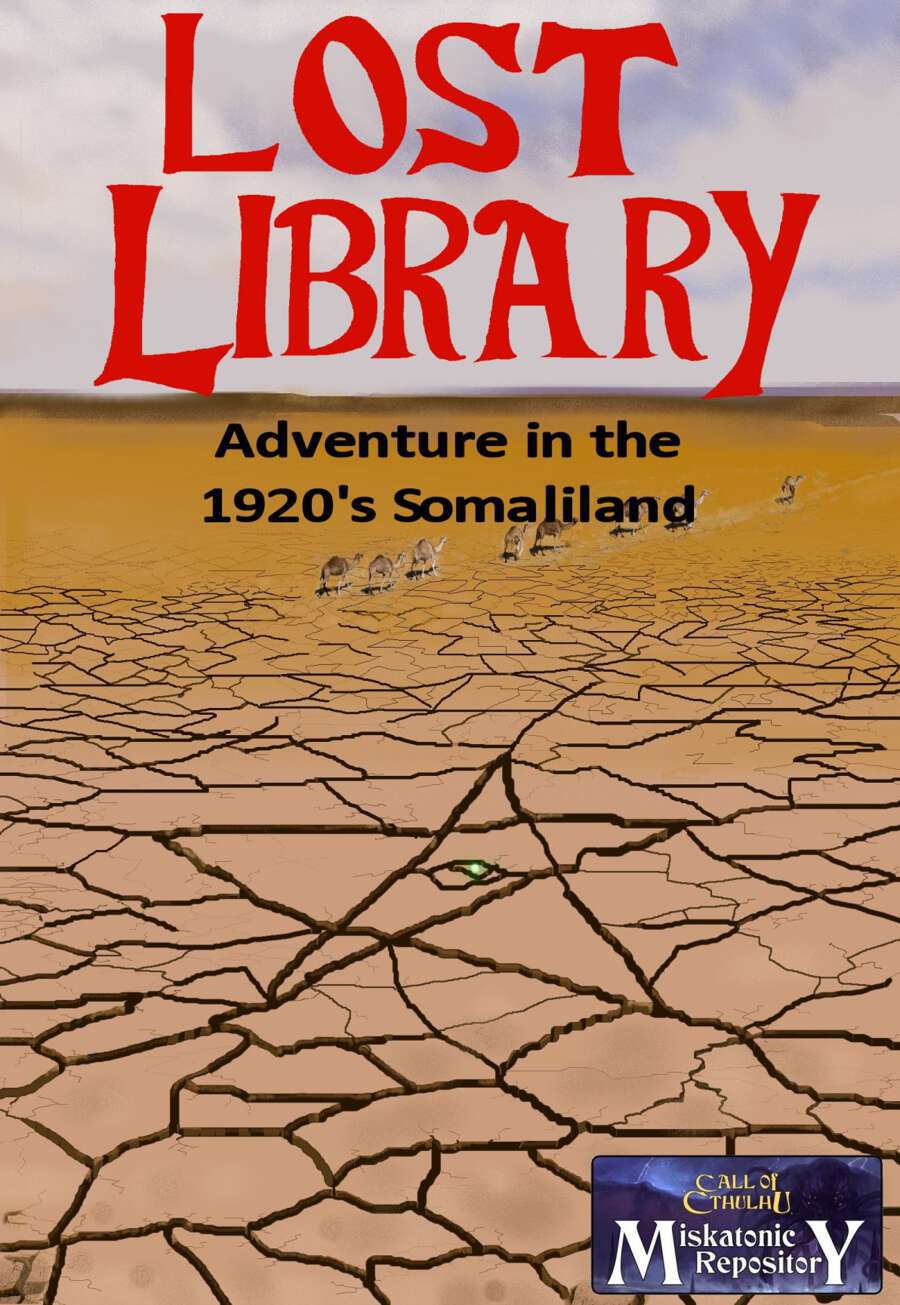 Lost Library - Chaosium | Miskatonic Repository | Roudan maa | DriveThruRPG