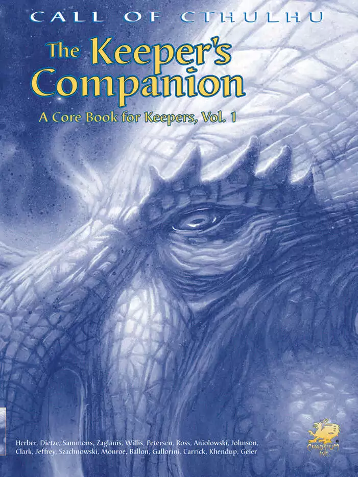 The Keeper's Companion vol. 1 - Chaosium | Call of Cthulhu Classic | DriveThruRPG