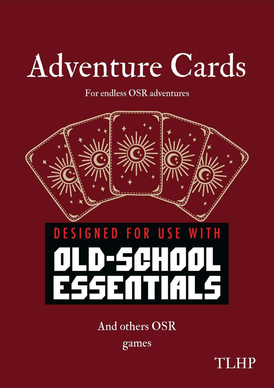 Adventure Cards - For Endless OSR Adventures - TLHP Games | DriveThruRPG
