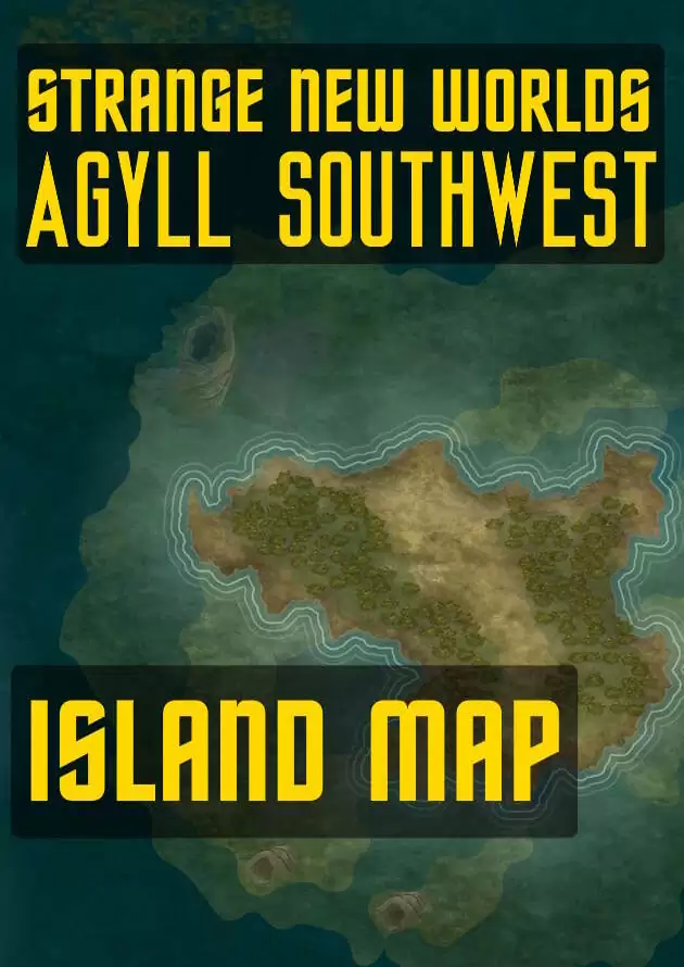 Strange New Worlds – Island Map - Agyll Southwest - Danger Vault ...