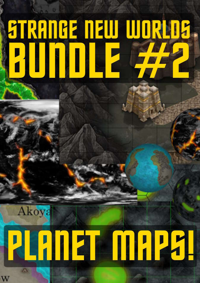 Strange New Worlds - Planetary Map Collection #2 [BUNDLE] - Danger ...