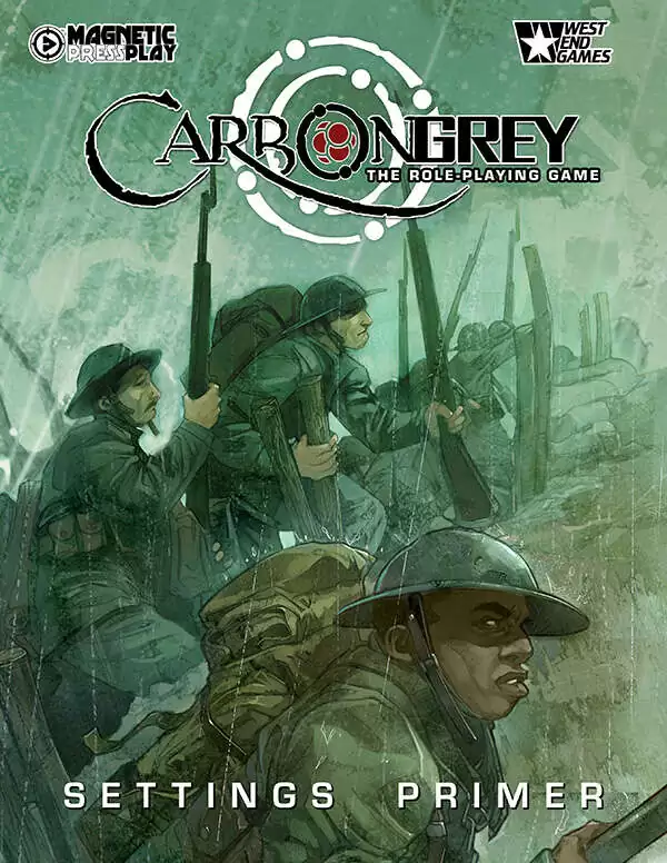 Carbon Grey RPG - Settings Primer - Magnetic Press Play | DriveThruRPG