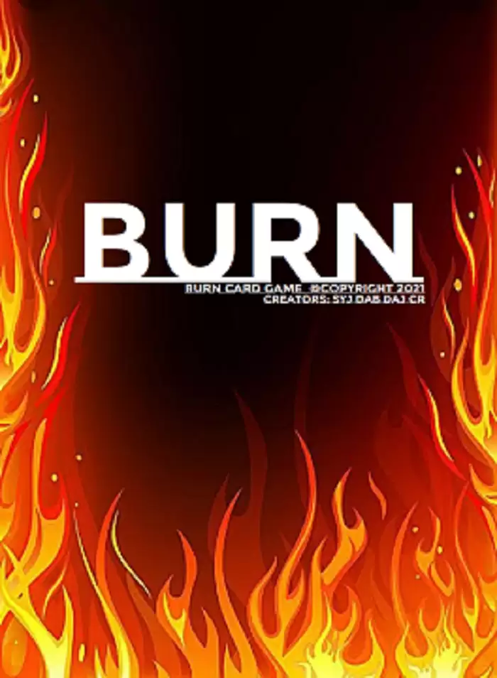 BURN CARD GAME - FUN TIME CARD GAMES | DriveThruRPG