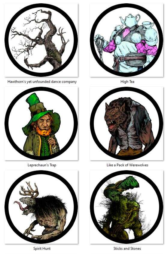 Fey Encounters VTT Tokens - Scoundrel Game Labs | DriveThruRPG