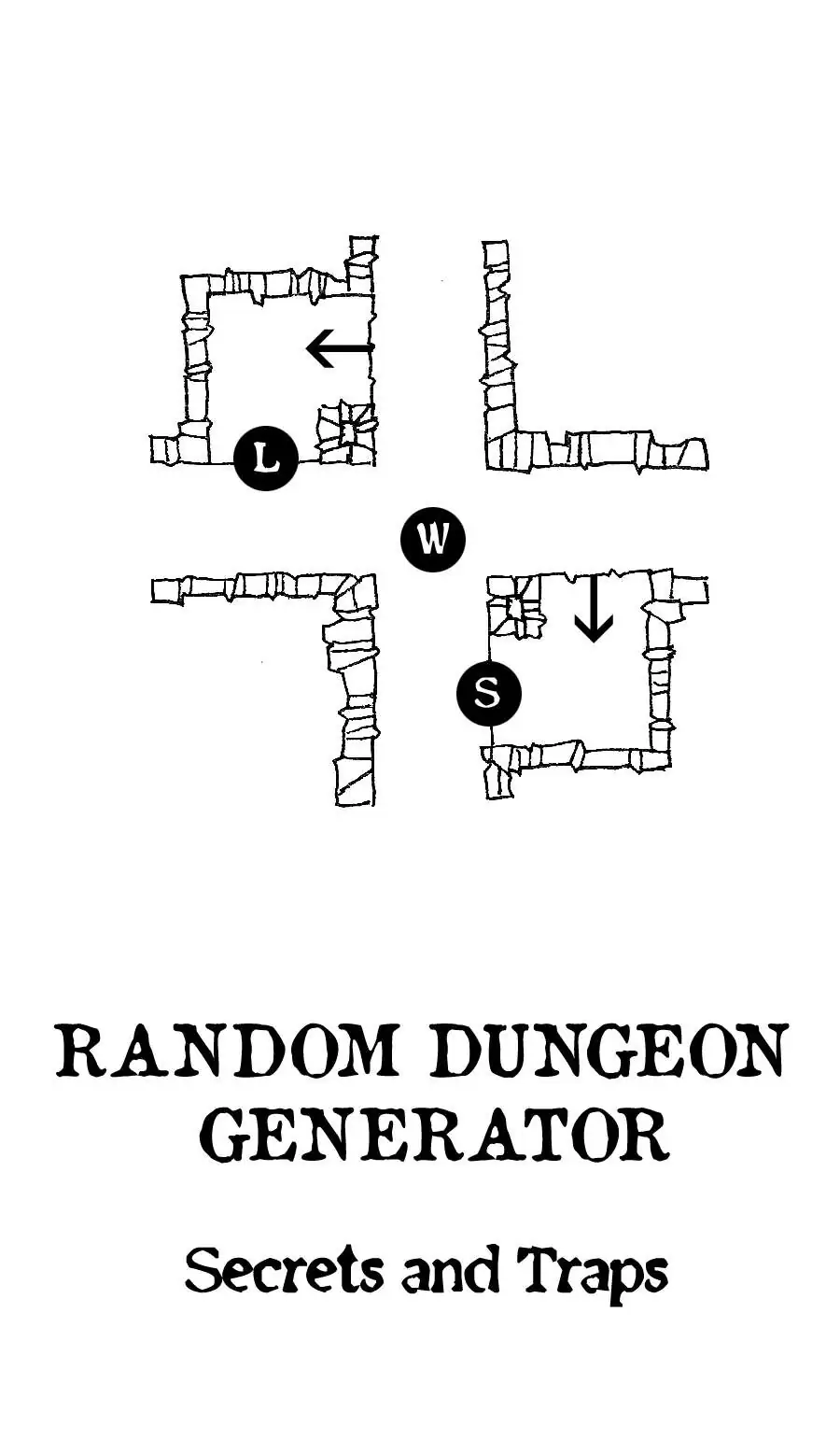 Random Dungeon Generator: Secrets and Traps - The Black Fortress | Dungeon Generators | DriveThruRPG