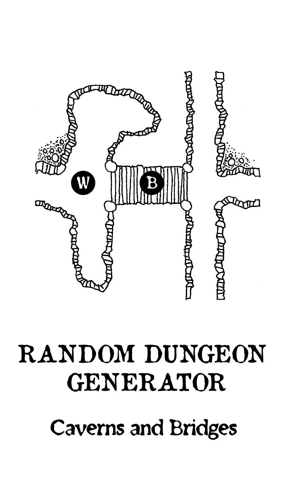 Random Dungeon Generator: Caverns and Bridges 01 - The Black Fortress ...