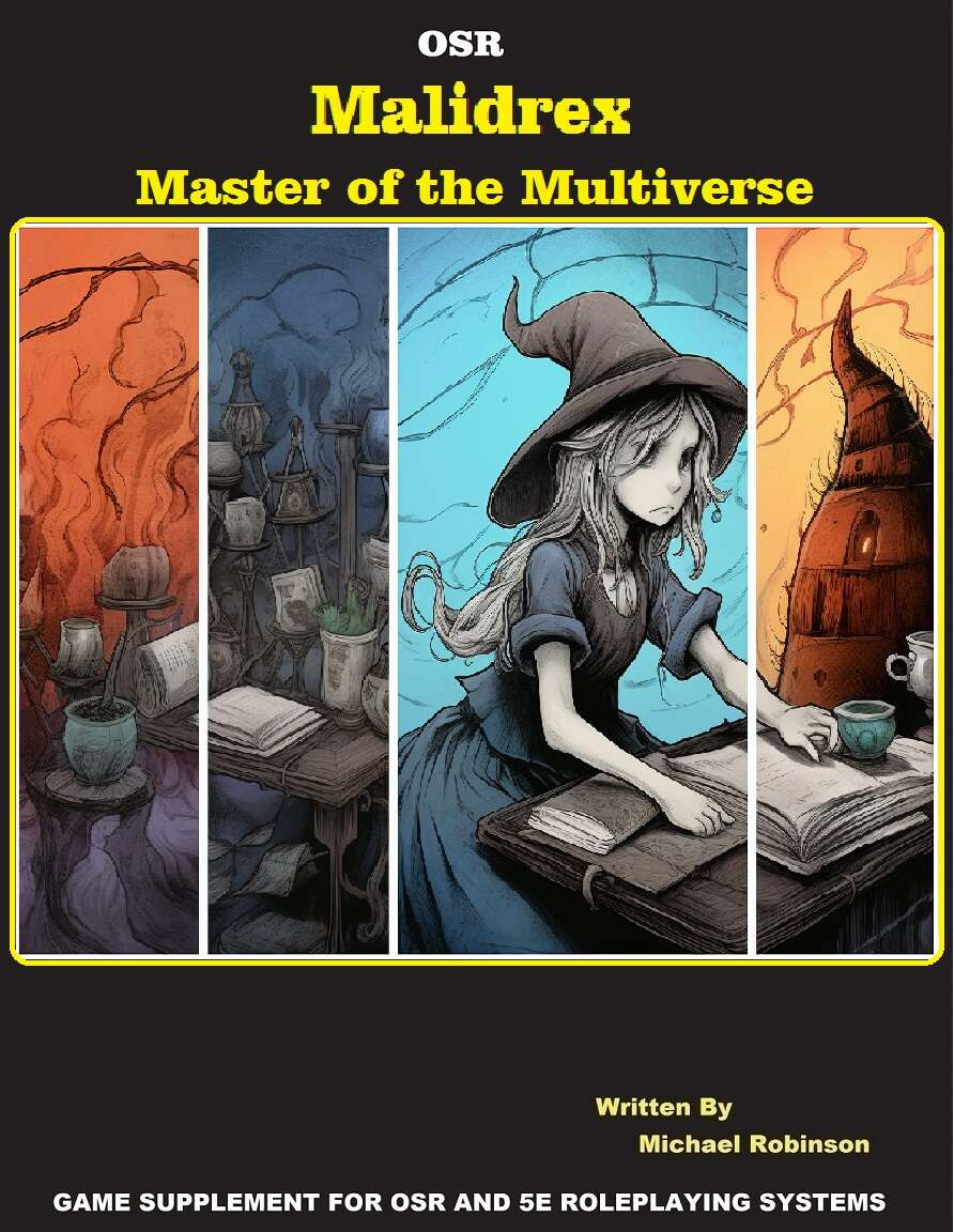 Malidrex Master of the Multiverse - Rutibex | DriveThruRPG